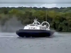 ICG inducts indigenously constructed hovercraft, bolsters maritime ...