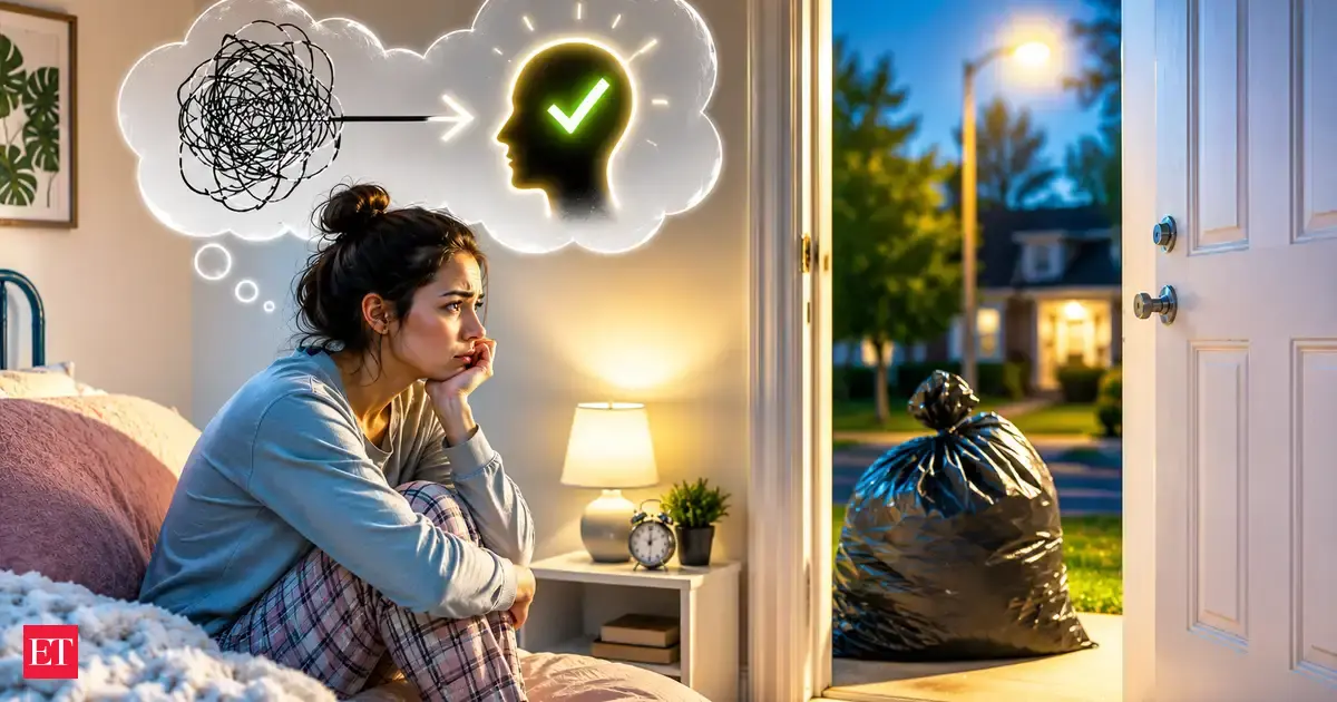 throwing trash before bed: Psychology says if you can't sleep until the ...