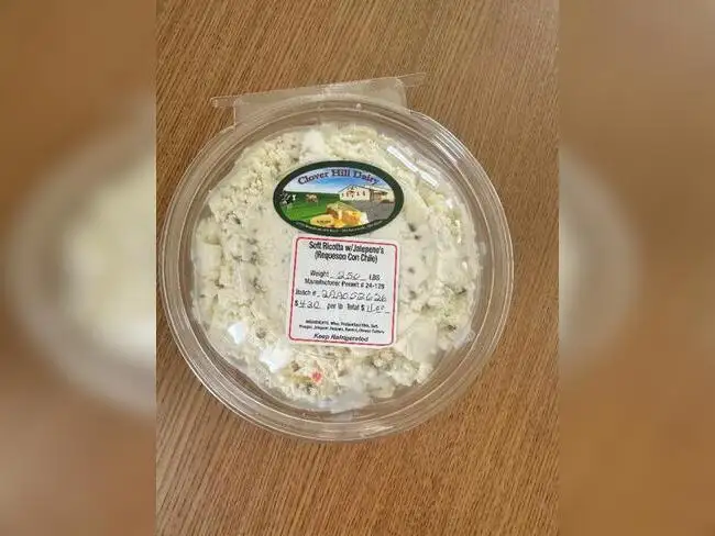 FDA expands recall to all Clover Hill Dairy cheeses after listeria ...