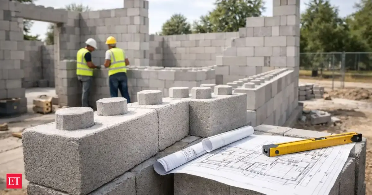 2026 plastic brick house five day construction: This new building ...