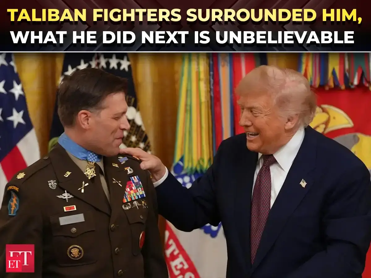 nicholas dockery: 'TALIBAN FIGHTERS AMBUSHED…': Trump awards Medal of ...