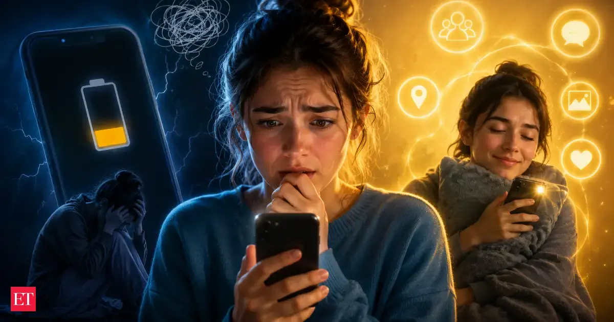 psychology of smartphone usage: Psychology says adults who get anxious ...