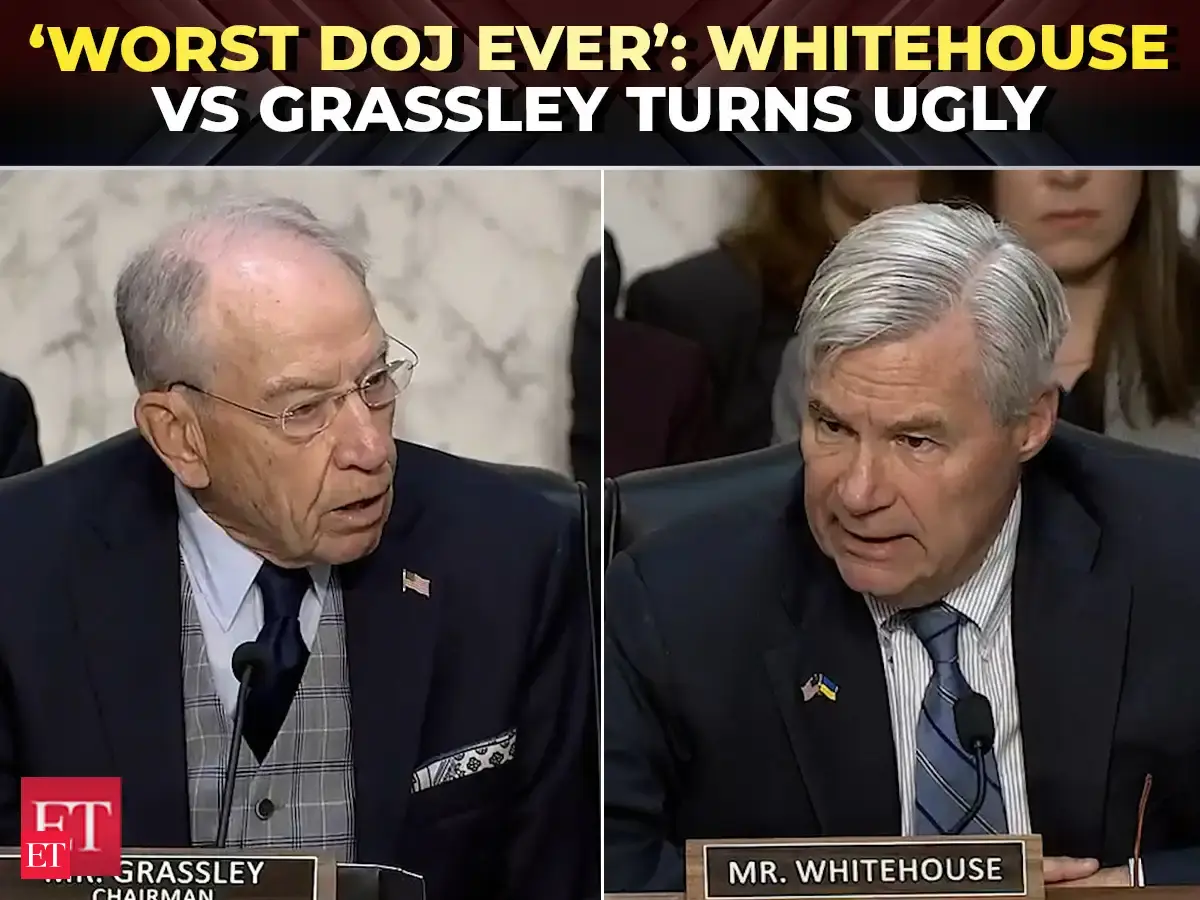 'Only 18 days left…': Grassley, Whitehouse clash over combining Todd ...