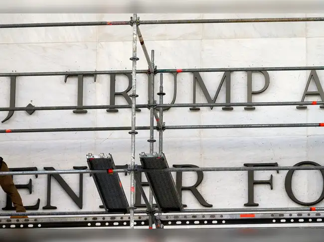 Kennedy Center facade without Trump’s name revealed in new photos - The ...