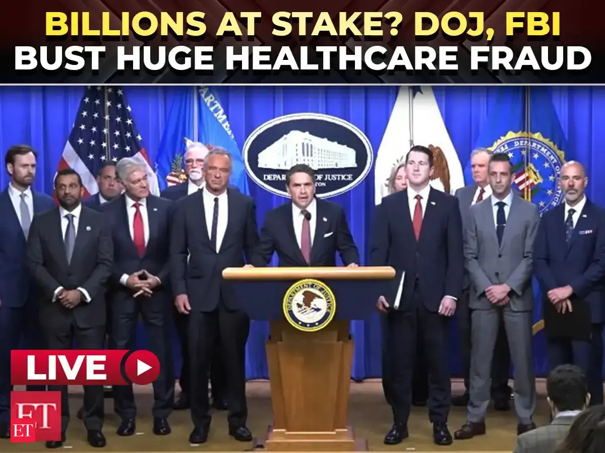 LIVE | ‘Fraudsters will face Justice’: DOJ, Kash Patel, RFK Jr. EXPOSE ...