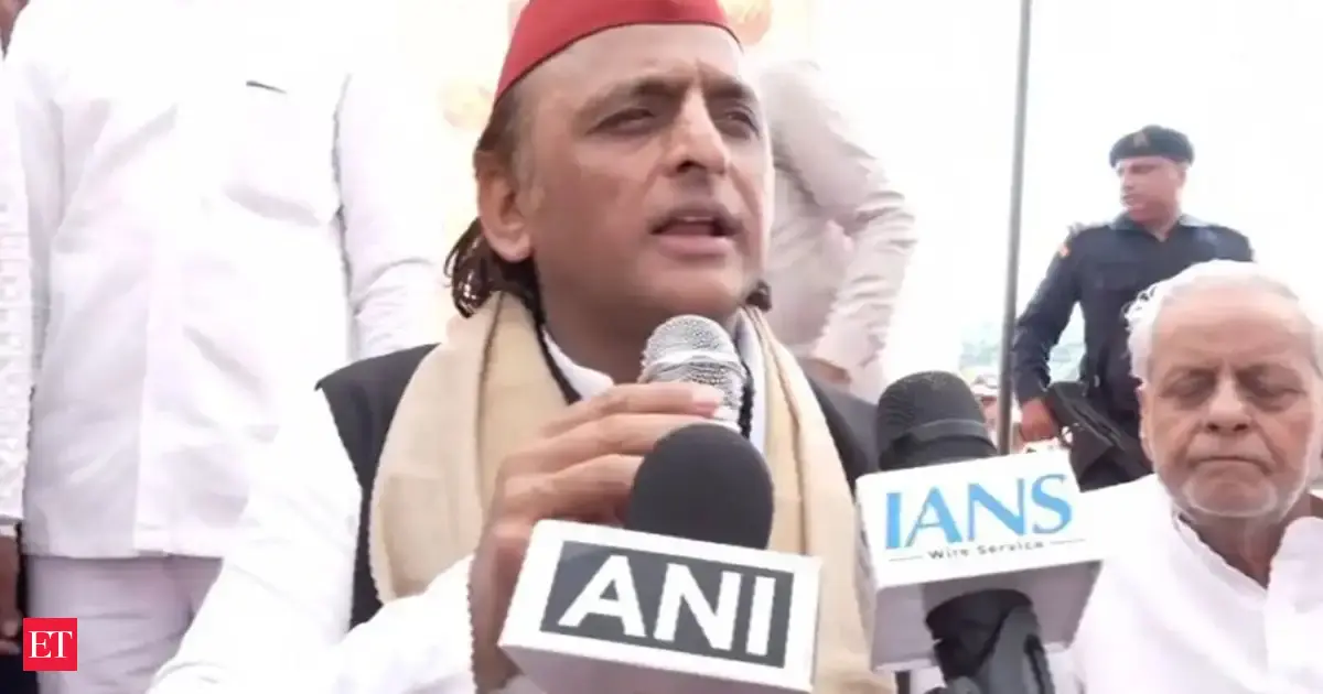 Akhilesh Yadav alleges "BJP conspiracy" behind land scam allegations ...