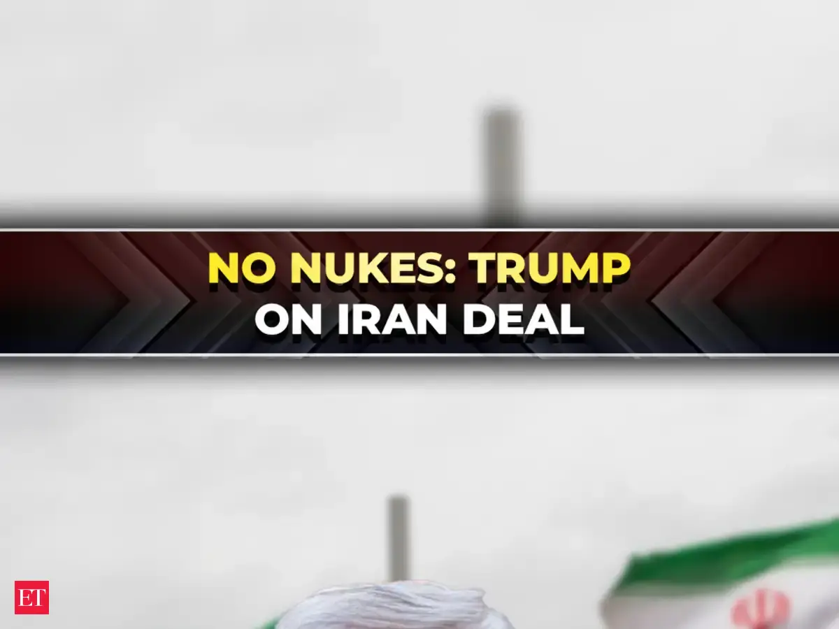 “Iran will never have a nuclear weapon, and they agreed to that” Trump ...