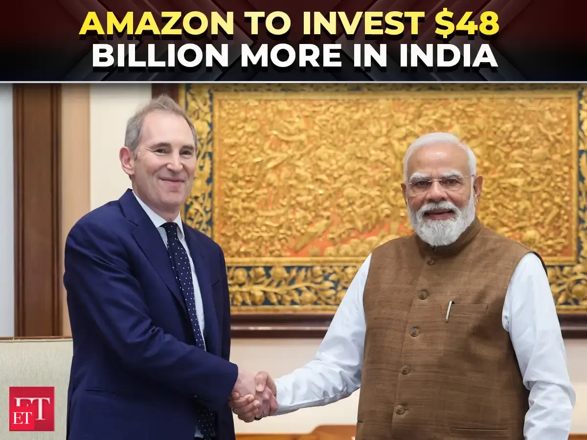 Amazon CEO Andy Jassy announces $48 Bn investment in India, says 3.8 ...