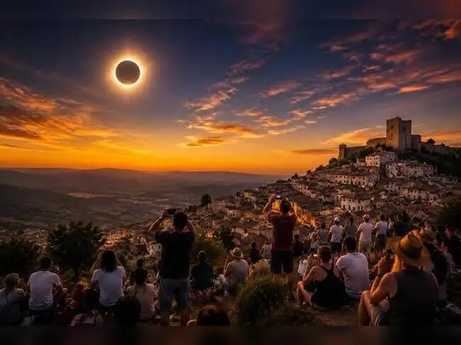 2026 solar eclipse creates historic Spain moment: The best seat on ...