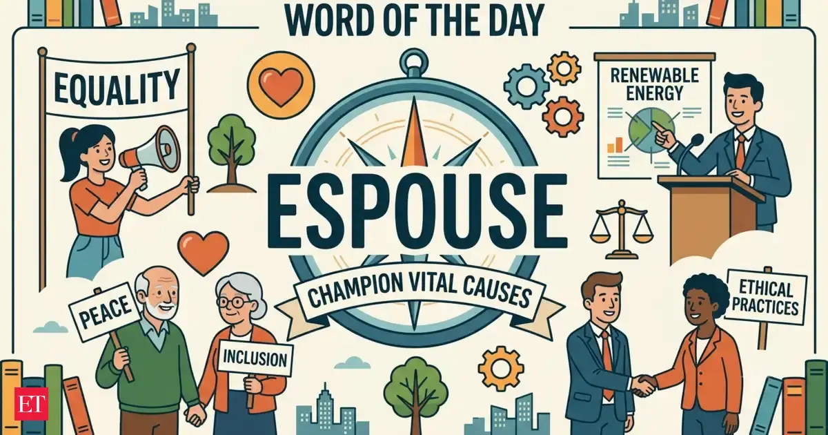 Espouse meaning: Word of the day: Espouse - meaning, origin, examples ...
