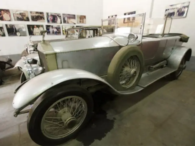 Rolls Royce cars are seen Indore-based vintage and classical car ...