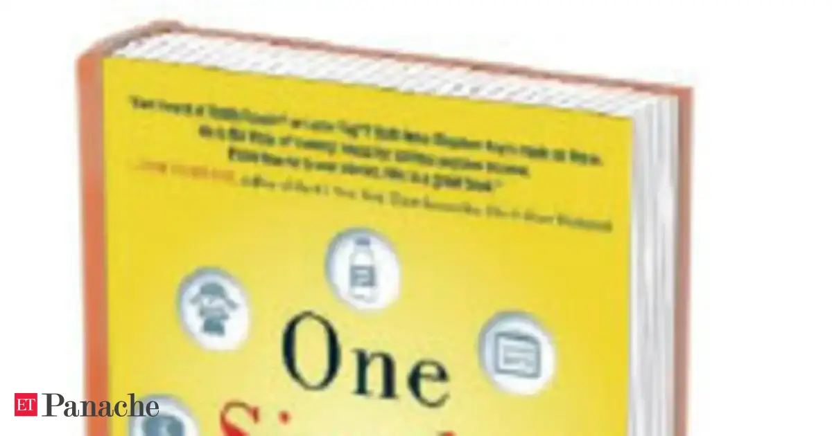 One Simple Idea: Book Review: One Simple Idea - The Economic Times