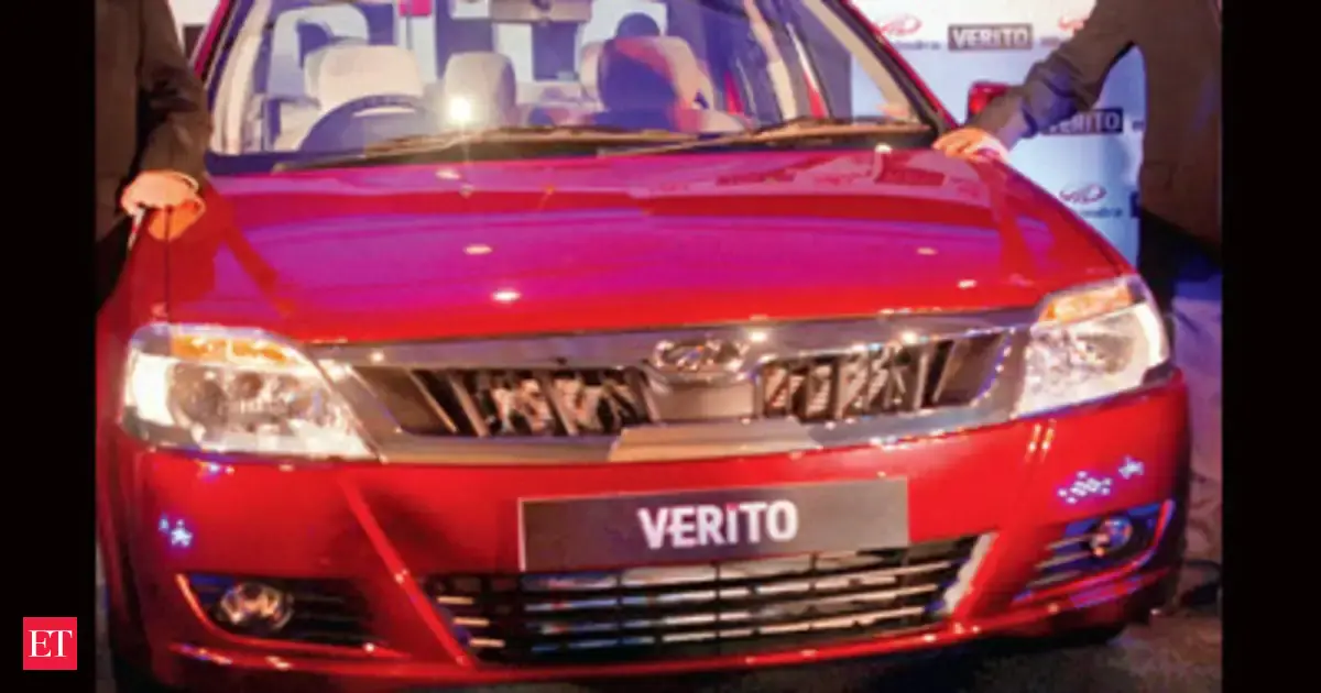 Verito: Mahindra & Mahindra's new Verito to take on Maruti Suzuki's ...