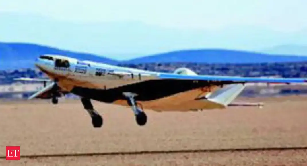 Fly into future on triangular jet: Nasa’s super plane undergoes tests ...