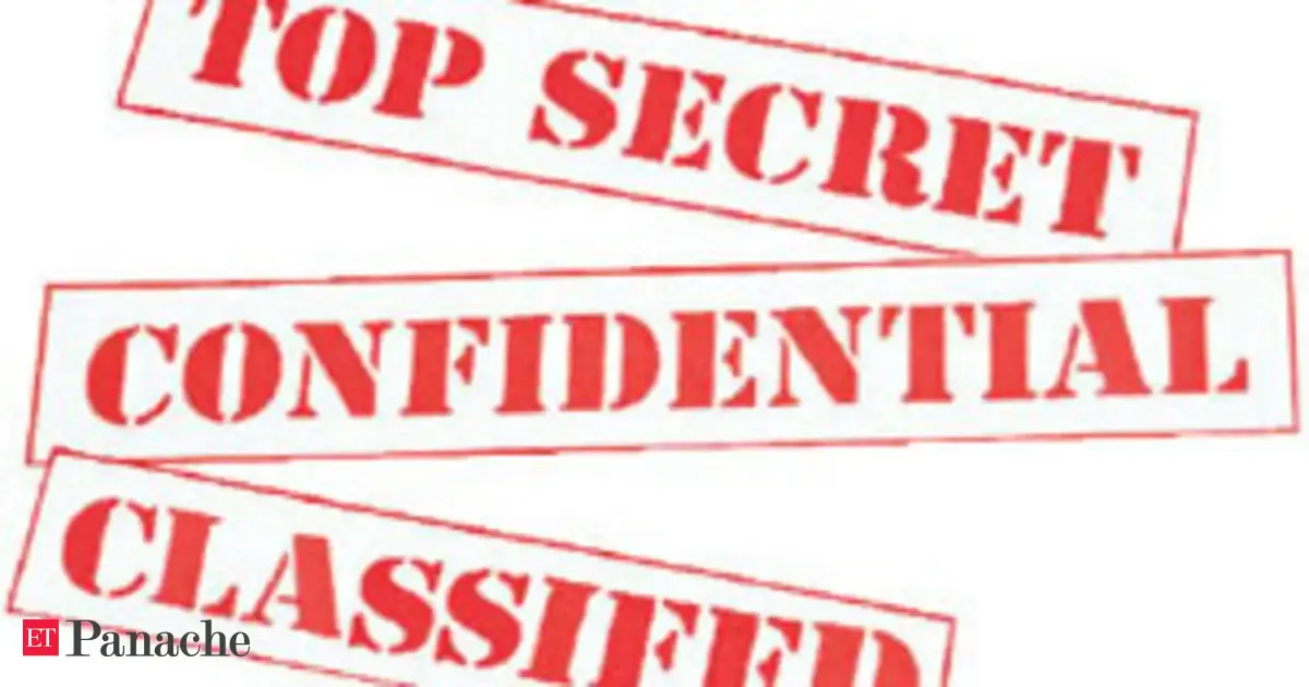 Sunday ET: Cocktail conversations: Confidential versus Classified - The ...