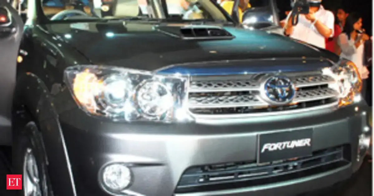 Toyota launches Fortuner with 5-speed automatic transmission at Rs 22. ...