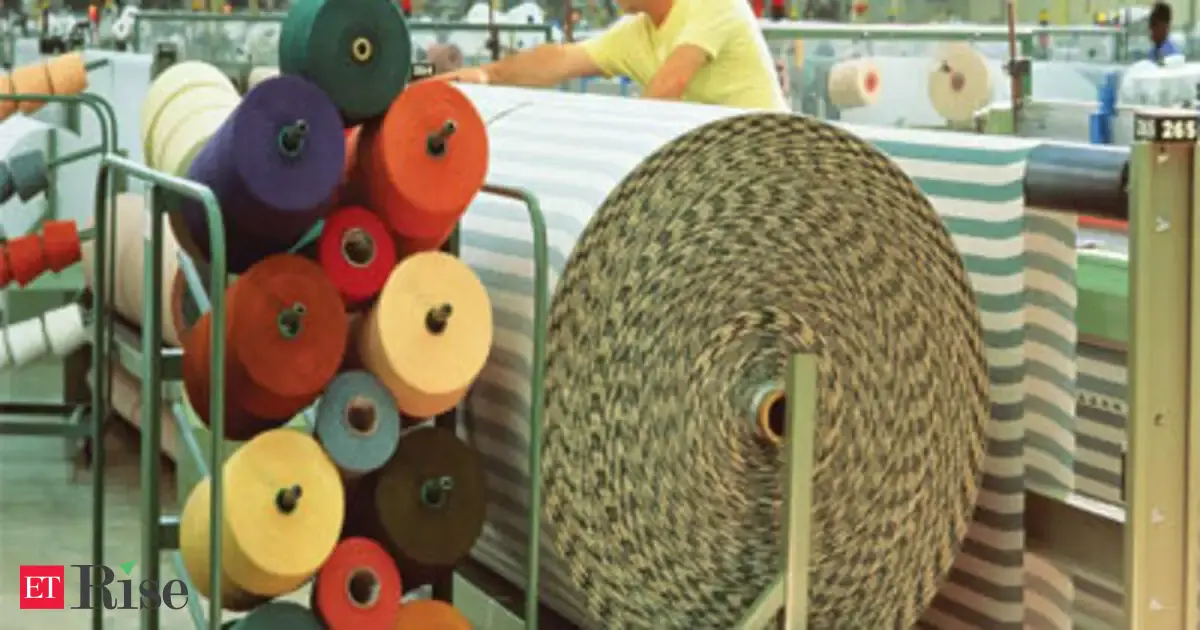 Noida textile machine industry needs stitching - The Economic Times
