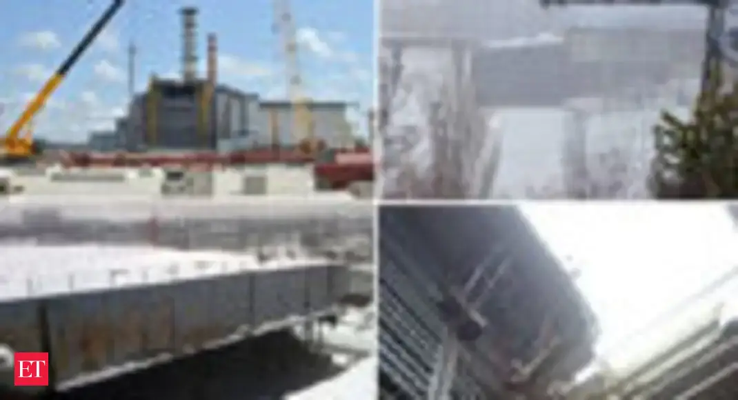 Chernobyl power plant: Roof collapses at worst nuclear disaster site ...