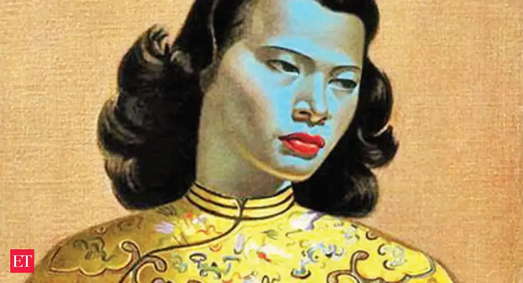Chinese Girl: The Mona Lisa of Kitsch that may fetch half a million ...