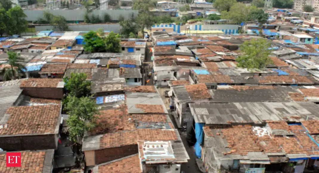 68 million Indians living in slums: Government census - The Economic Times