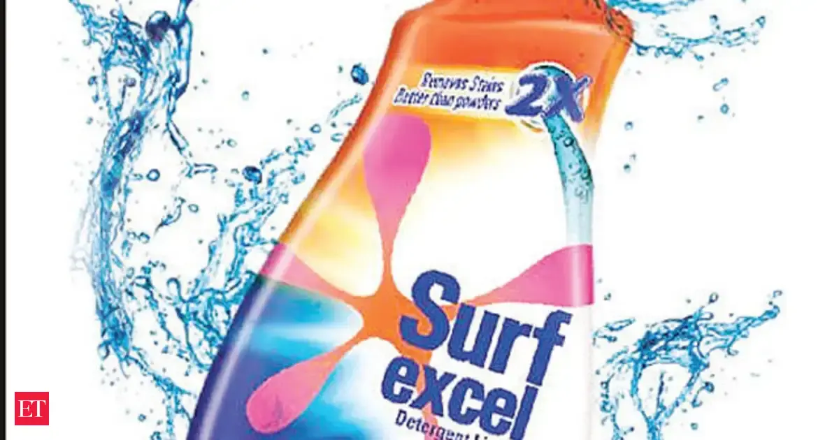 Hindustan UniLever: HUL to roll out India’s first liquid detergent Surf ...