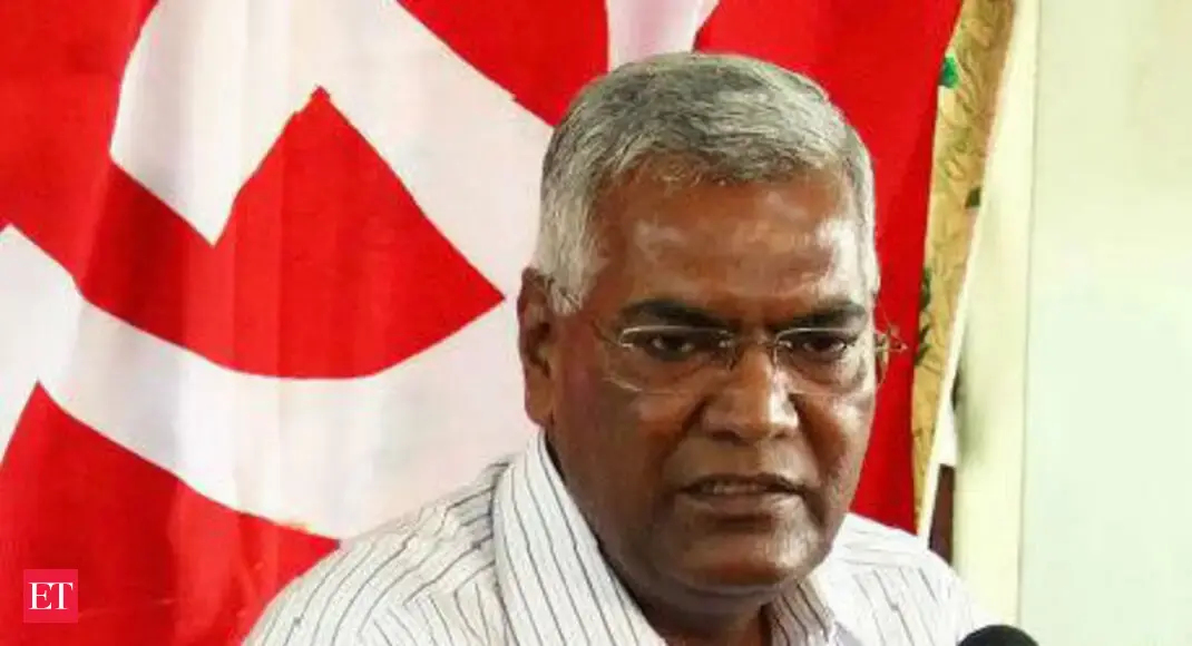 D Raja: CPI's D Raja to file nomination for RS seat tomorrow - The ...