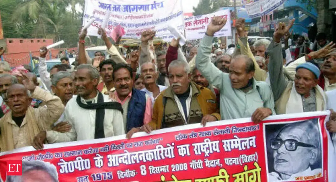 student movement: Gujarat unrest inspired JP's Bihar Movement that led ...