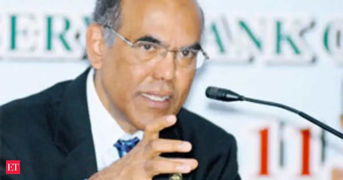 Top bankers hail work of outgoing RBI chief Subbarao - The Economic Times