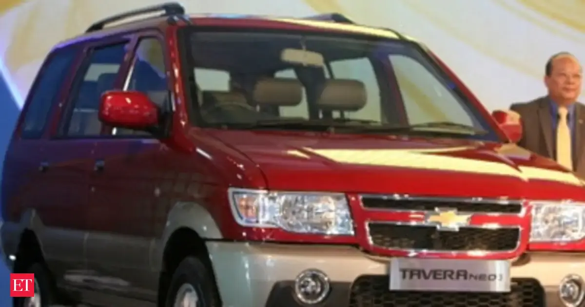 GM working with Road Ministry on Tavera emission norms violations - The ...