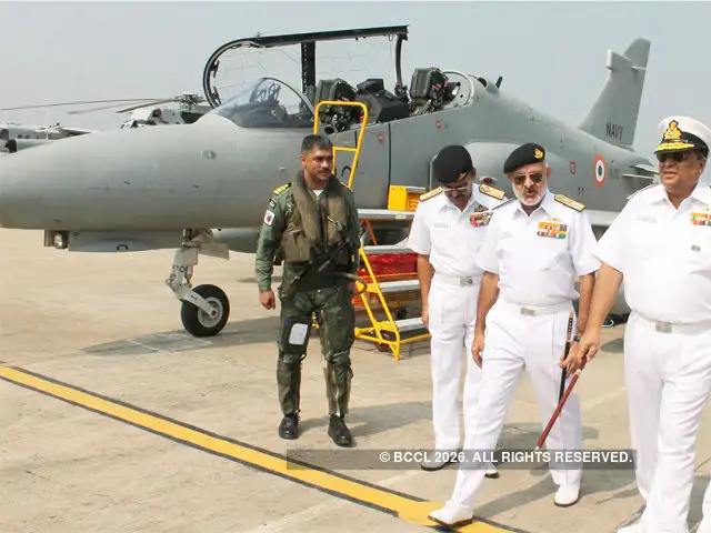 'Ideal platform to hone skills' - Indian Navy inducts advanced jet ...