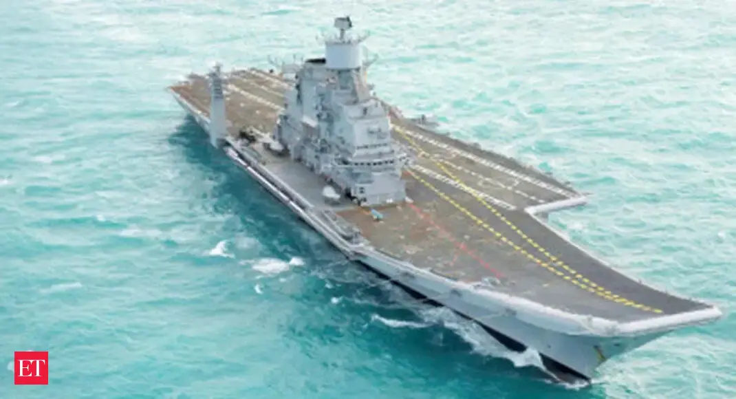 Defence Minister: Aircraft carrier INS Vikramaditya inducted into ...