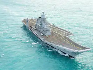 Aircraft carrier INS Vikramaditya inducted into Indian Navy - The ...