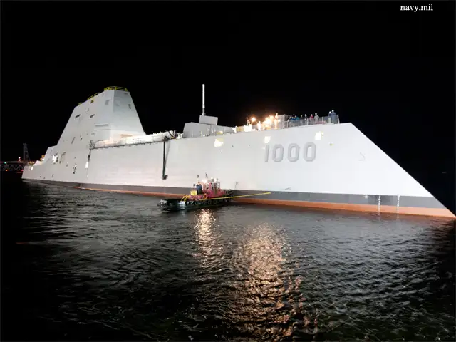 Advanced Gun System - DDG 1000: US Navy's new missile destroyer | The ...