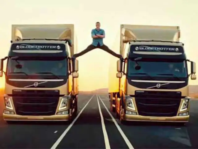 Van Damme splits in new Volvo truck commercial - World View: Volvo ...