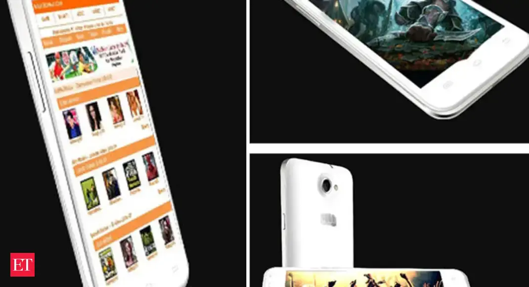 Touchscreen & Camera - Micromax, MTS launch smartphone Canvas Blaze for ...