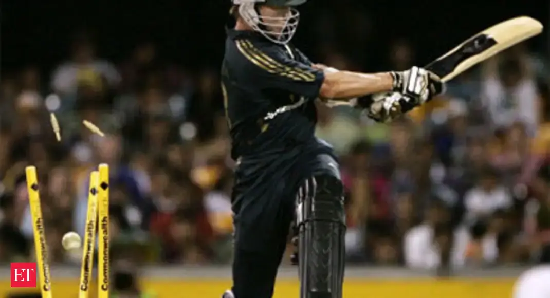 Brett Lee Bowled - | The Economic Times