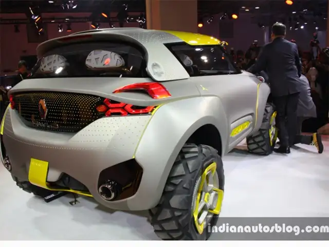 Protective guards and chunky wings - Renault KWID buggy car concept ...