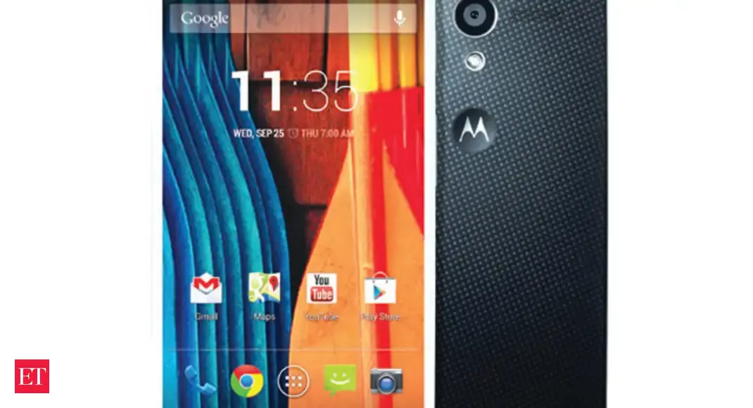 Colours - Motorola launches flagship smartphone Moto X | The Economic Times