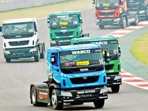 British racer Stuart Oliver wins Tata T1 Prima Truck Racing ...