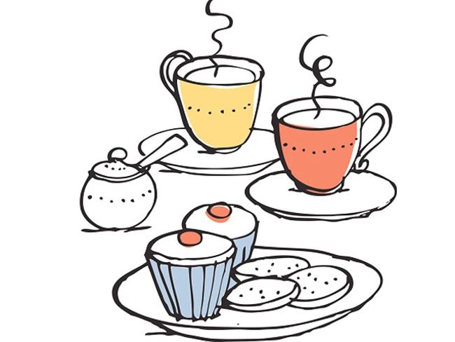 The high tea: Warmth of a Parisian brasserie and the chic of a London ...