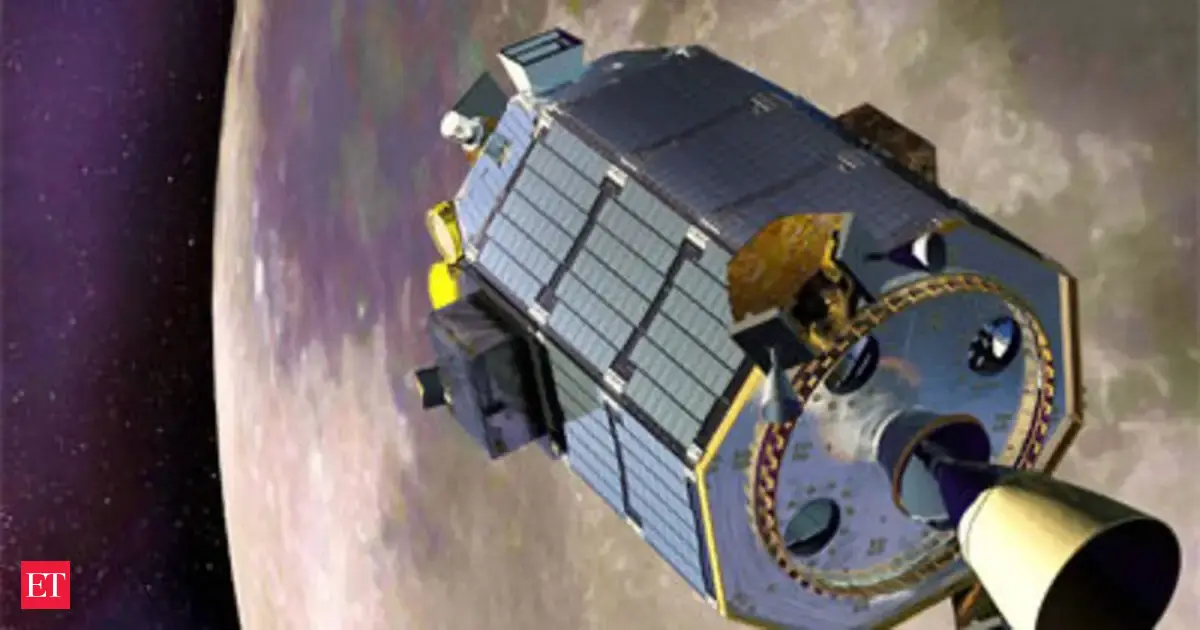 NASA crashed Moon probe at 5,800 km per hour - The Economic Times