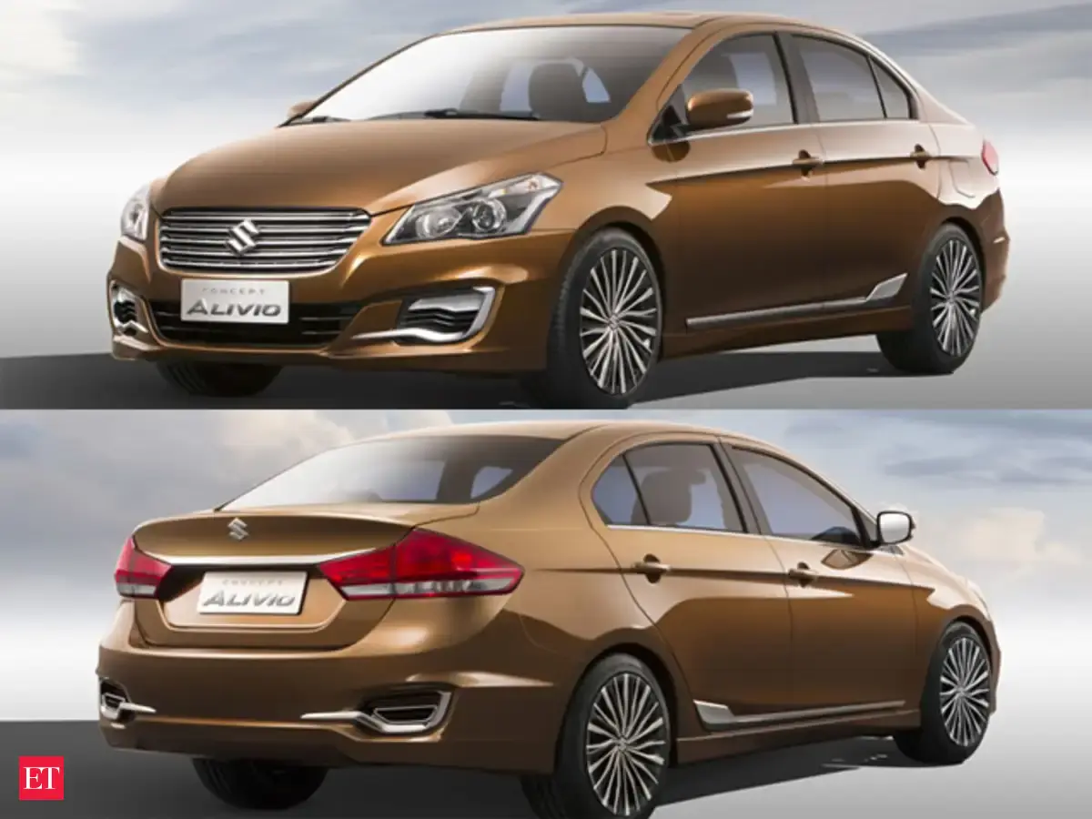 Rear of the car - Suzuki Alivio: First Review of the Honda City ...