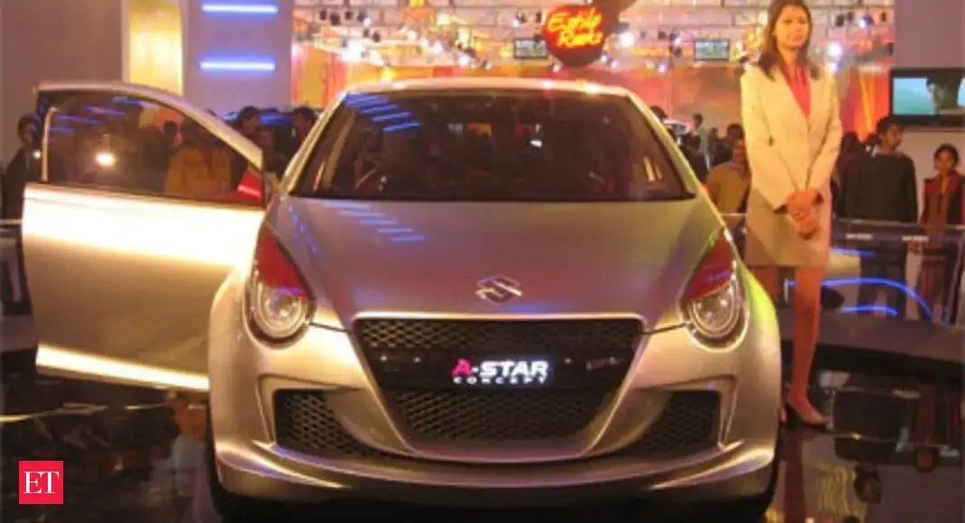 Maruti A-Star concept - Maruti A-Star | The Economic Times