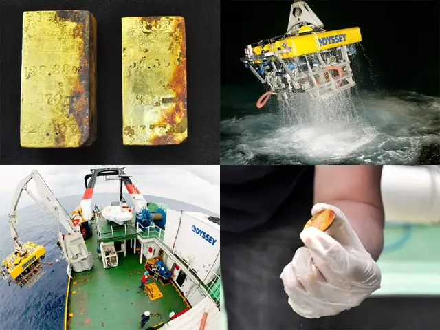 1,000 ounces of gold recovered from sunken ship! - Gold recovered from ...