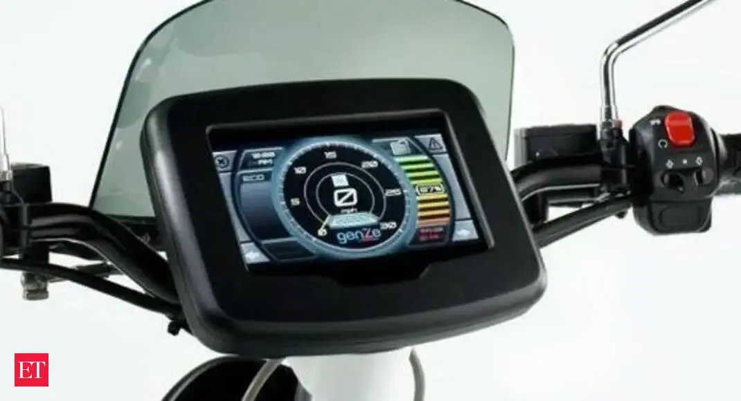 Mahindra GenZe electric scooter unveiled in US - | The Economic Times