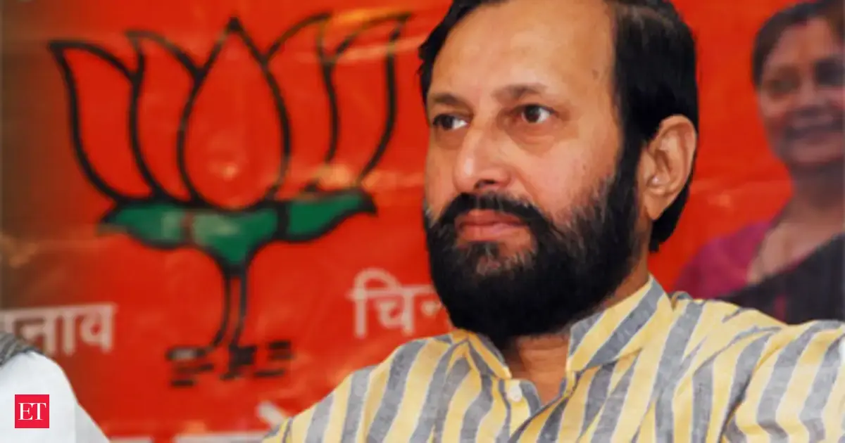 Open to support from parties: BJP spokesperson Prakash Javadekar - The ...