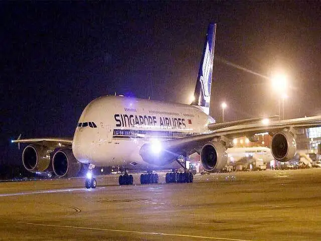 May 30, 2014 - Airbus A 380, world's largest passenger aircraft, in New ...