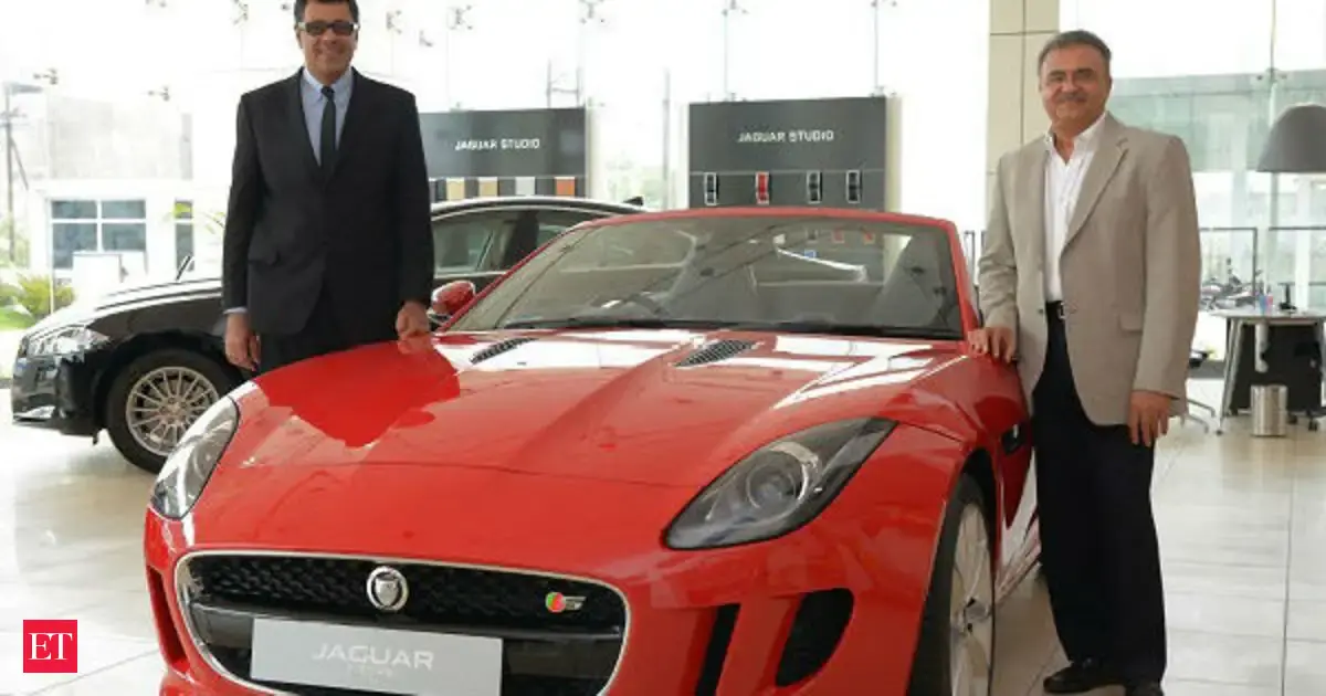 JLR opens its first dealership in Nagpur - The Economic Times