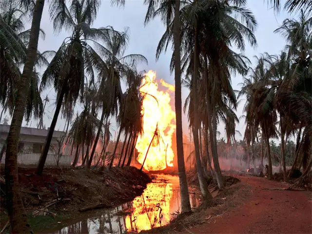 Fire and Water - GAIL pipeline blast in Andhra Pradesh | The Economic Times