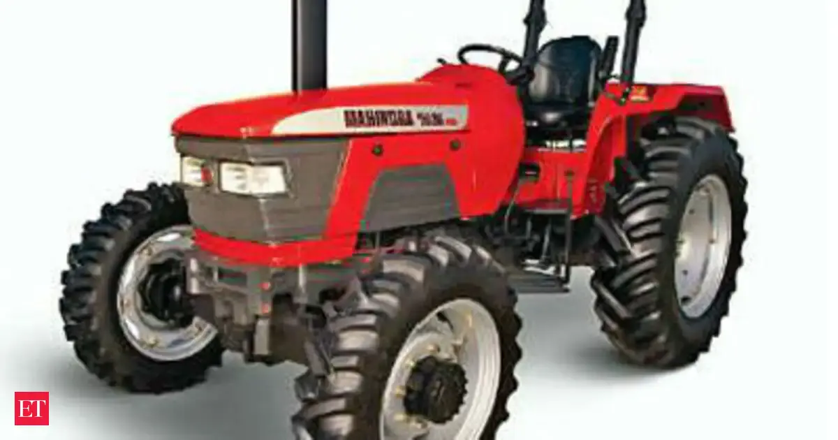 M&M Tractors sells 28893 units in June 2014 - The Economic Times